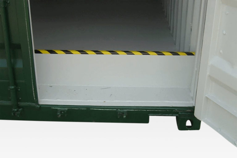 40ft Raised bund storage container : Agro chem store