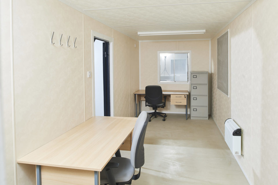 Portable Office Hire UK - Steel Anti-Vandal Site Offices | Portable Space