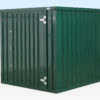Flat Packed Metal Store (2m Green) - Portable Space