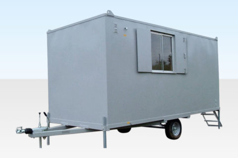 16ft Mobile Office Cabin / Towable Office Cabin for Sale | Portable Space