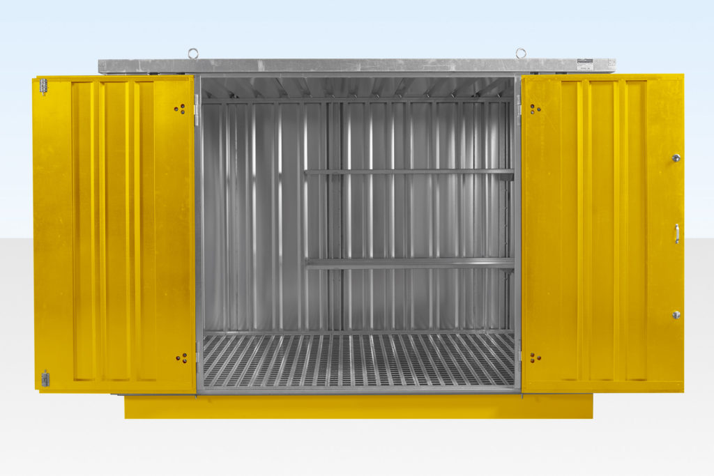 3m Flat pack Bunded Chemical Store - For Sale in the UK