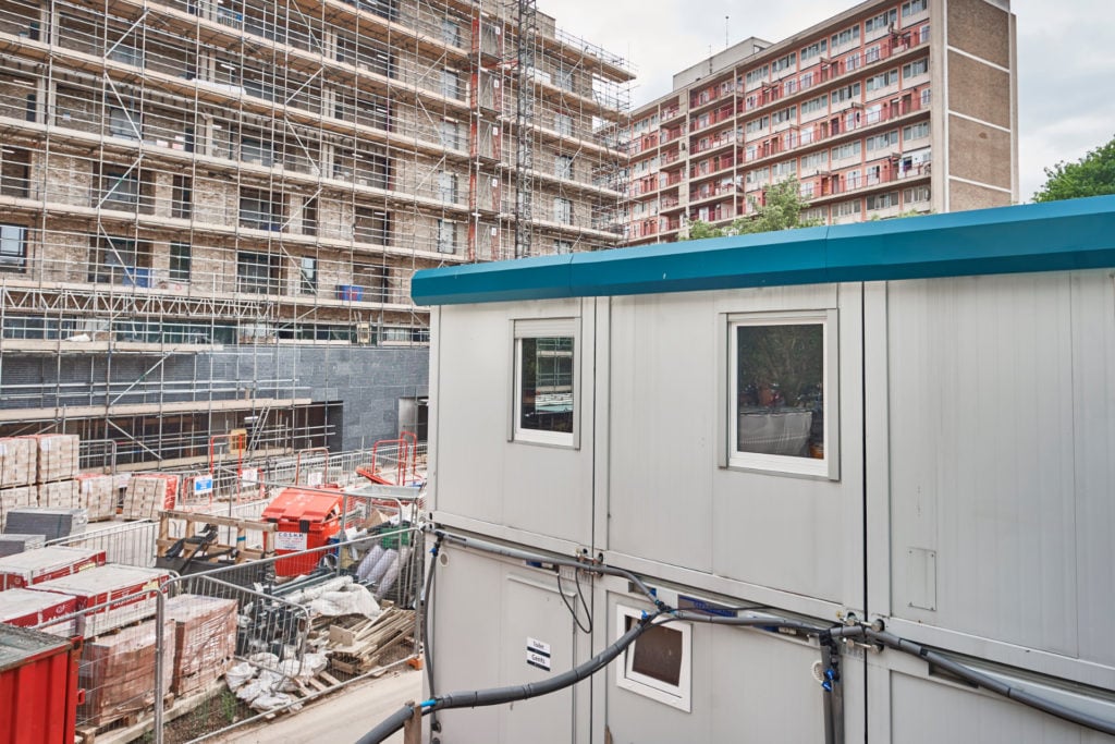 Construction Site Accommodation & Site Storage - Portable Space