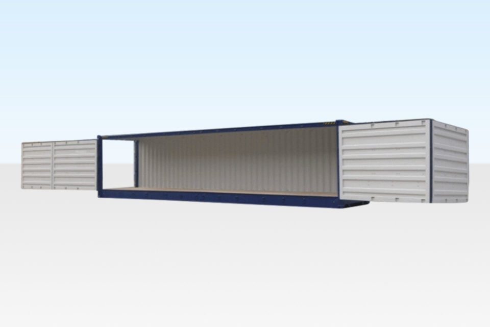 40ft High Cube Full Side Access Storage Container