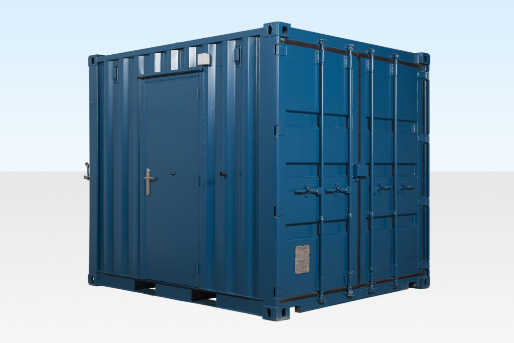 Single Turnstile Unit - Shipping Container Turnstile - Portable Space