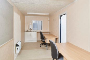 20ft x 8ft Steel Office & Canteen (Mess Room) for Sale | Portable Space