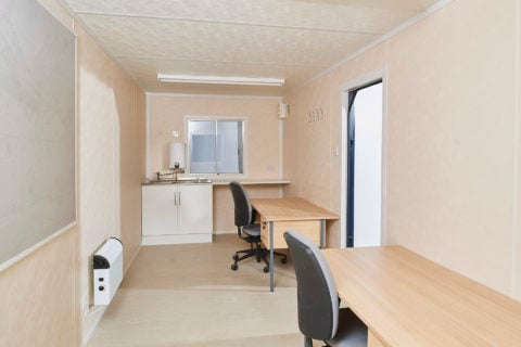 20ft x 8ft Steel Office & Canteen (Mess Room) for Sale | Portable Space