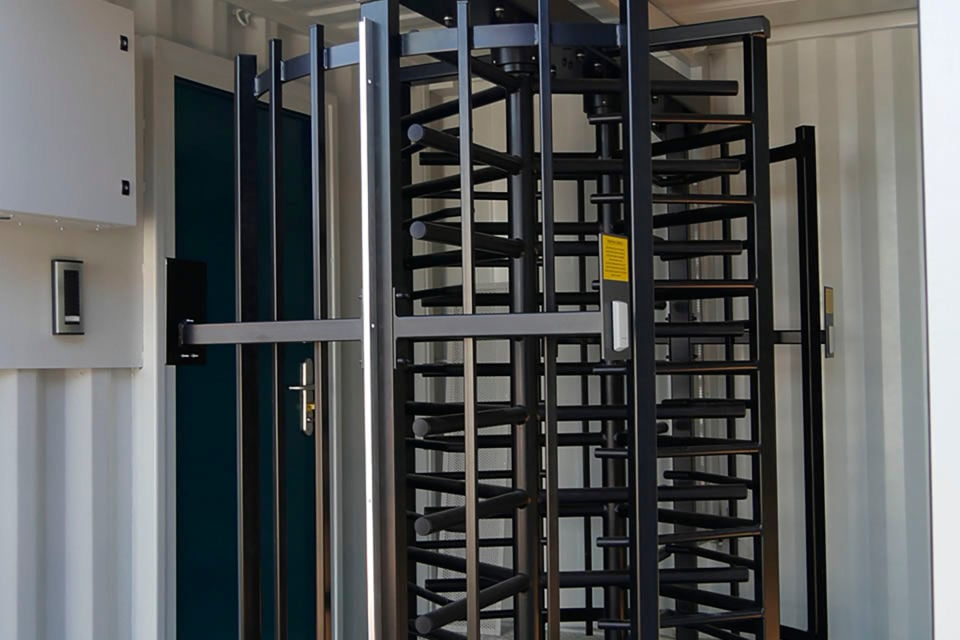Double Turnstile Unit for Hire - Portable Space