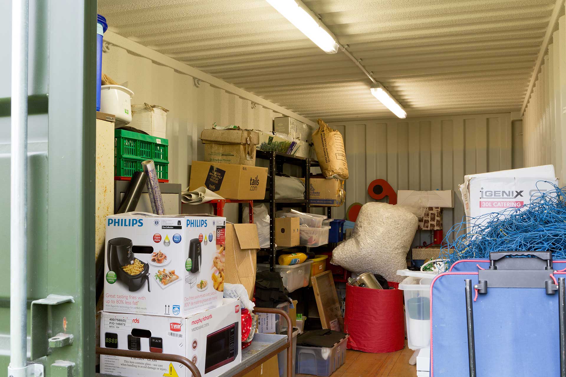 Shipping Container for Extra Storage Suffolk School | Portable Space