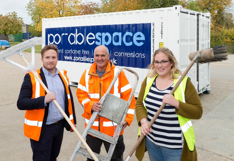 Portable Space Container Sets Sail To Help Hurricane Victims - Portable ...