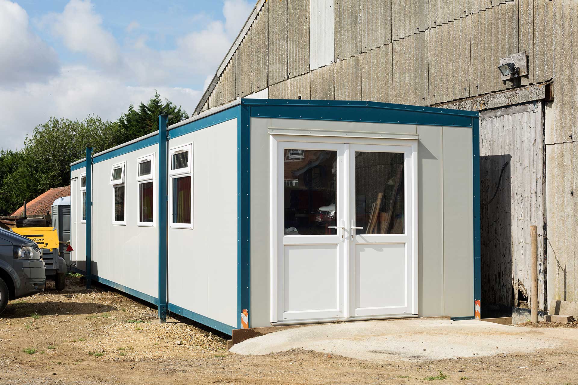 Bespoke Jackleg Cabin for Local Suffolk Company | Portable Space