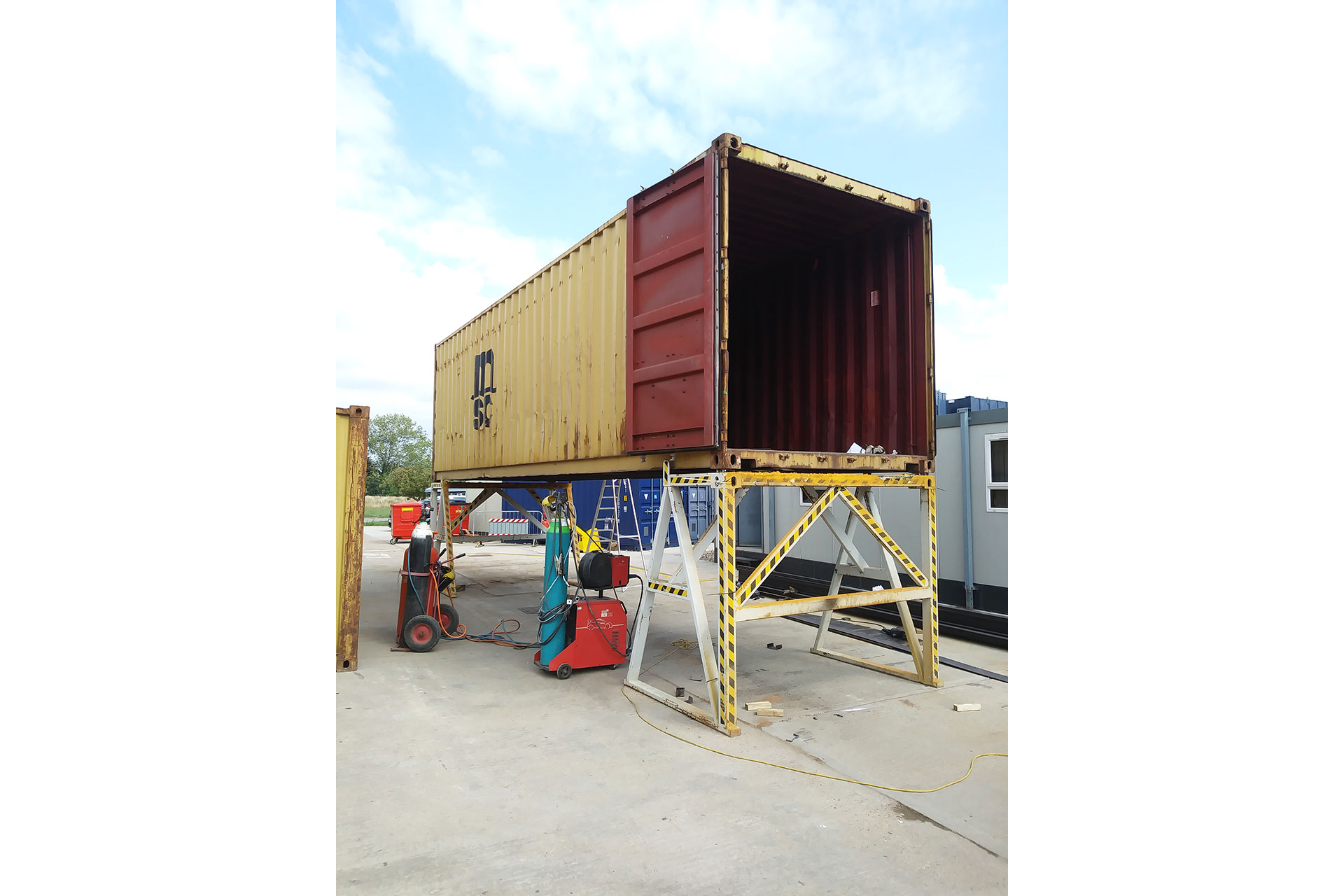 Converted Shipping Container - National Maritime Museum | Portable Space