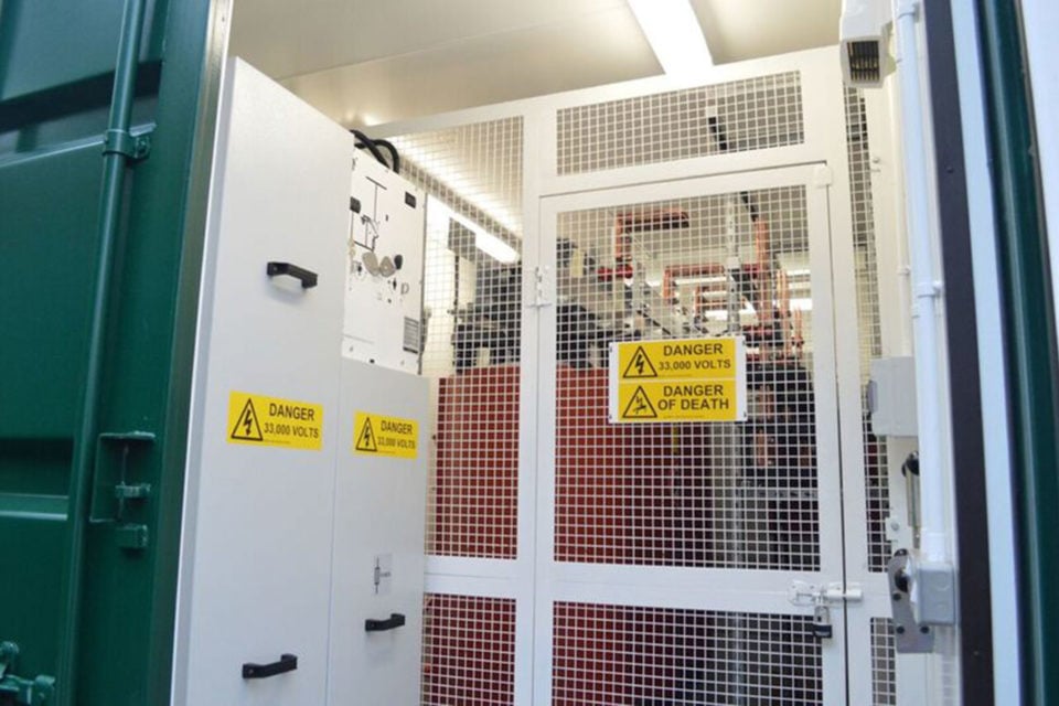 Converting Shipping Containers for Switchgear Installation | Portable Space