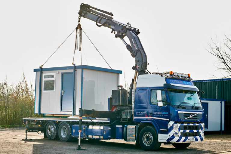 Cabin & Container Delivery and Installation - Portable Space