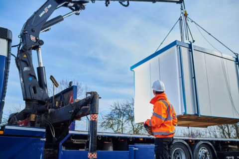 Cabin & Container Delivery and Installation - Portable Space