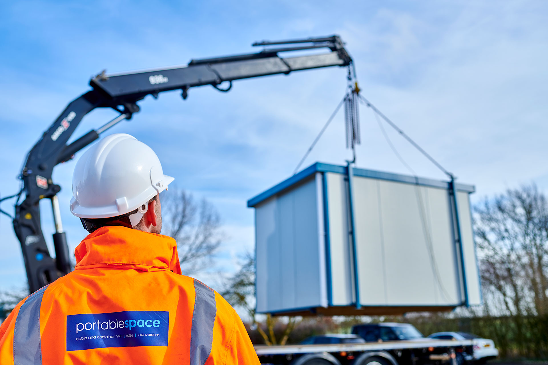 Cabin & Container Delivery and Installation - Portable Space