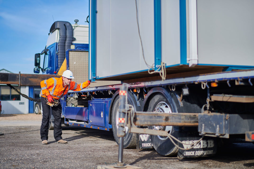 Cabin & Container Delivery and Installation - Portable Space