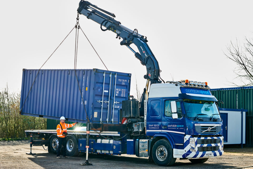 Cabin & Container Delivery and Installation - Portable Space