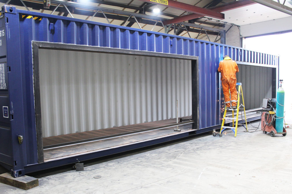 Shipping Container Conversions and Container Modifications - Portable Space