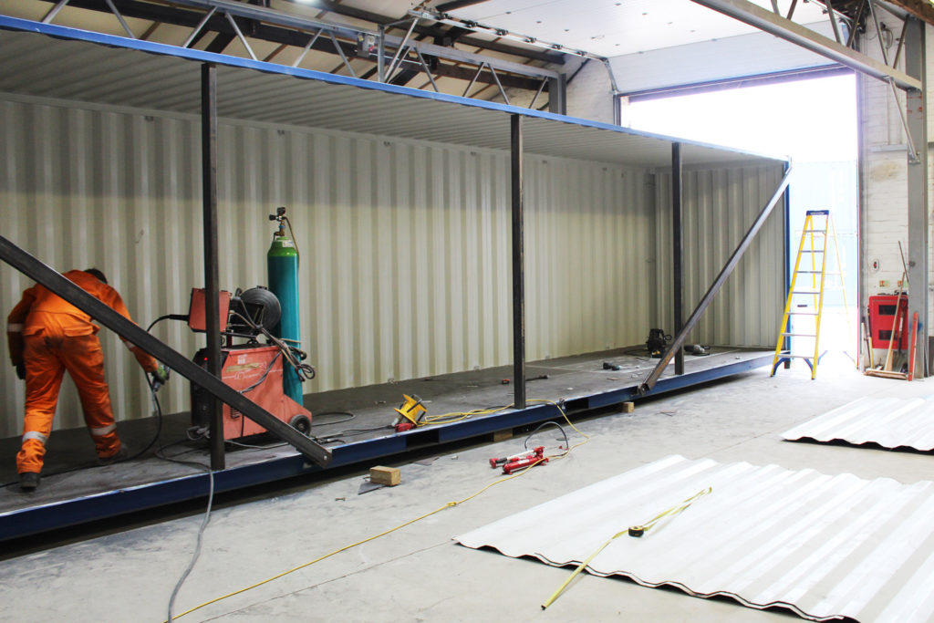 Shipping Container Conversions and Container Modifications - Portable Space