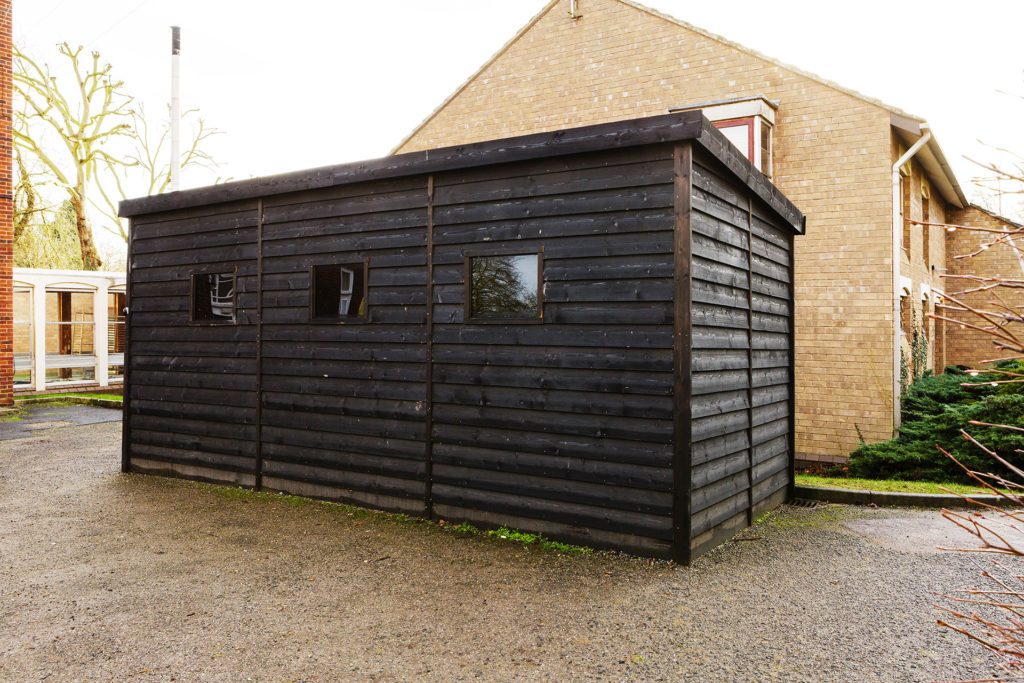 Jackleg Cabin & Storage Containers for Culford School in Suffolk