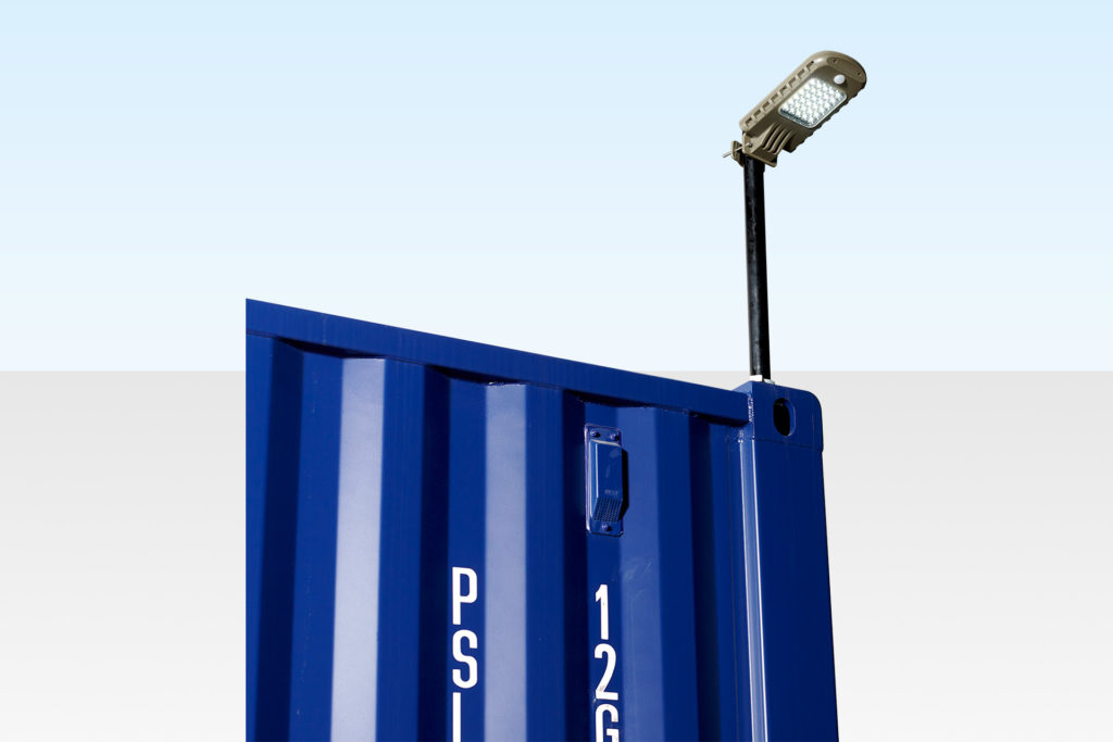 Solar Floodlight for Shipping Container | Portable Space