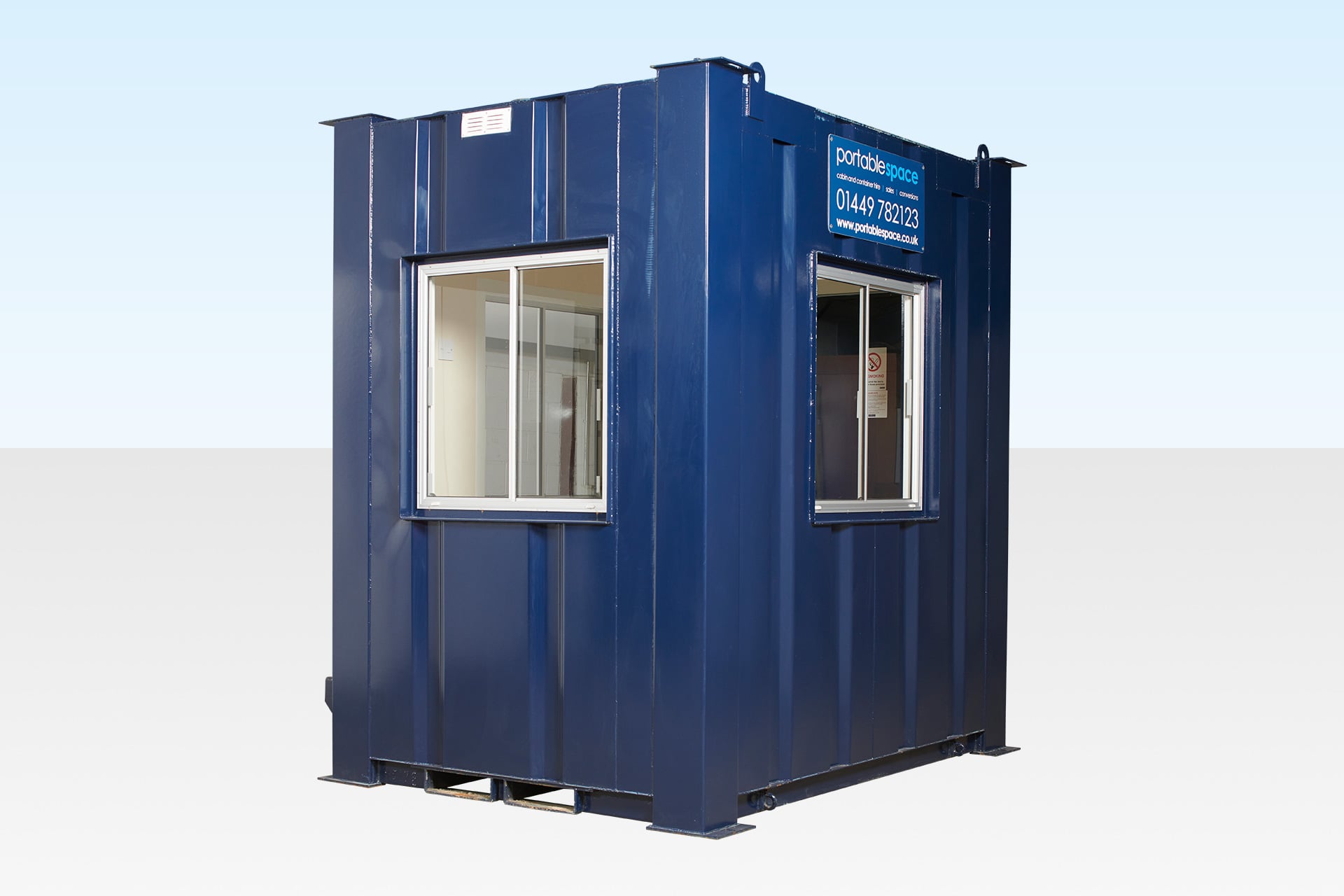 Security Gatehouse for Sale - Steel Anti-Vandal | Portable Space UK