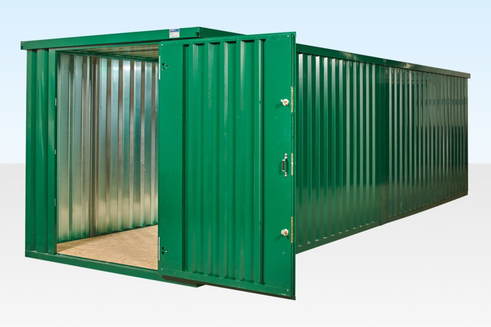 Flat Pack Containers for Sale UK | Portable Space