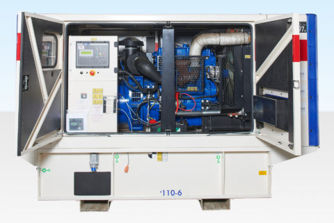 100kVA Generator with Distribution Board for Hire | Portable Space