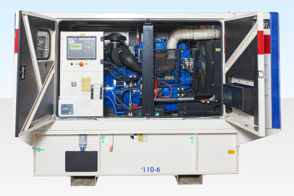 20kVA Generator with Distribution Board for Hire | Portable Space