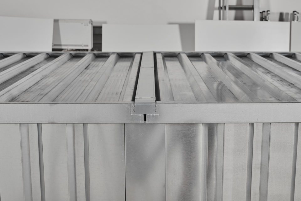 Flat Pack Storage Container End Linking Kit | Portable Space