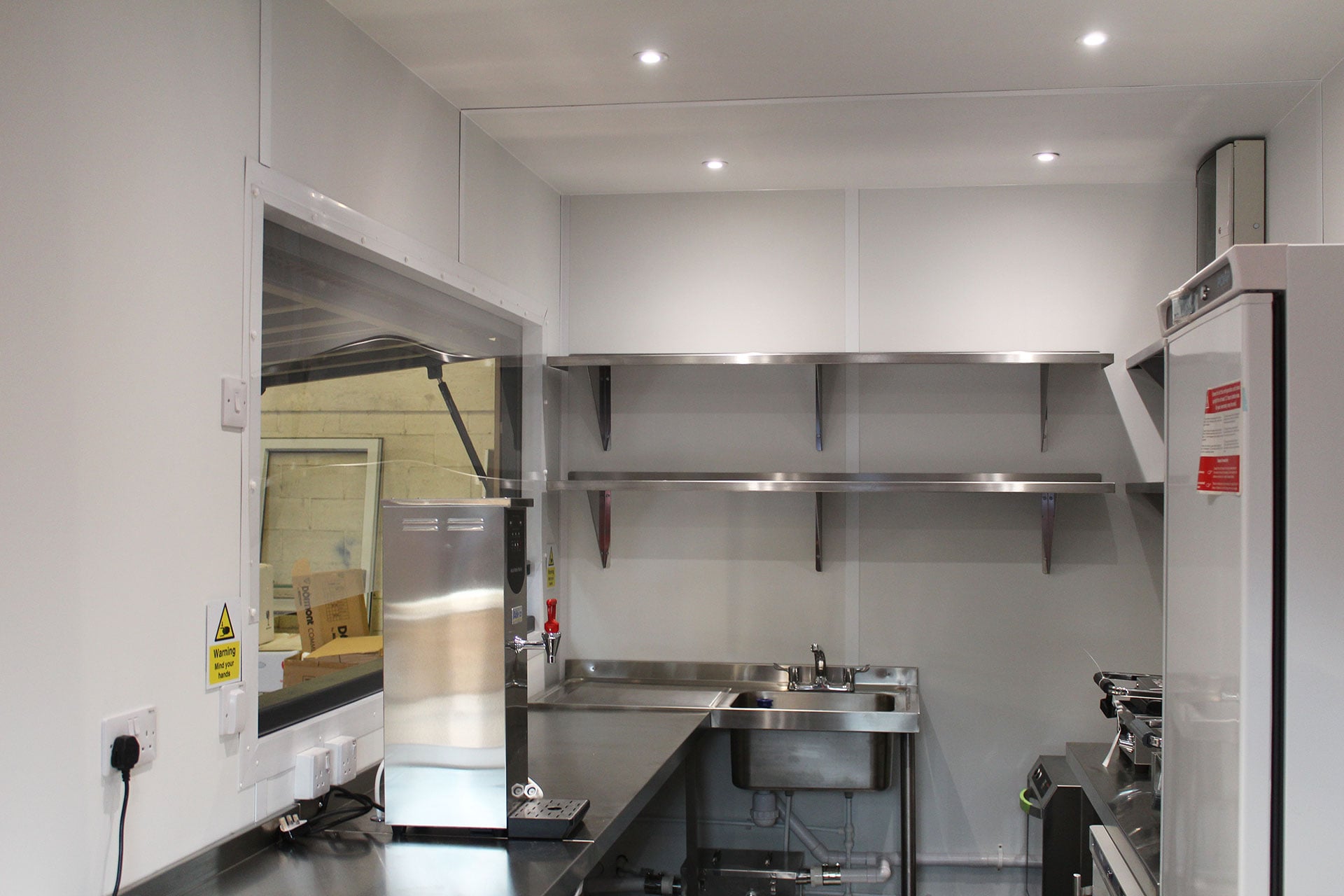 Lazy Llama Container Cafe - Conversion by Portable Space