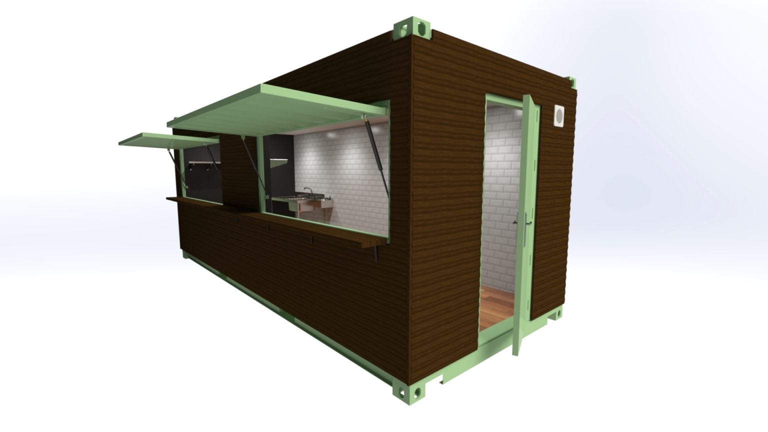 Container Shops & Conversions for Food & Drink Kiosks - Portable Space