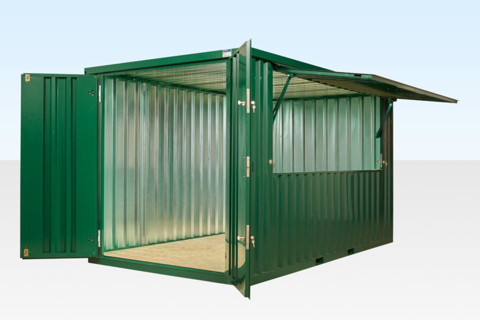 Flat Pack Containers for Sale UK | Portable Space
