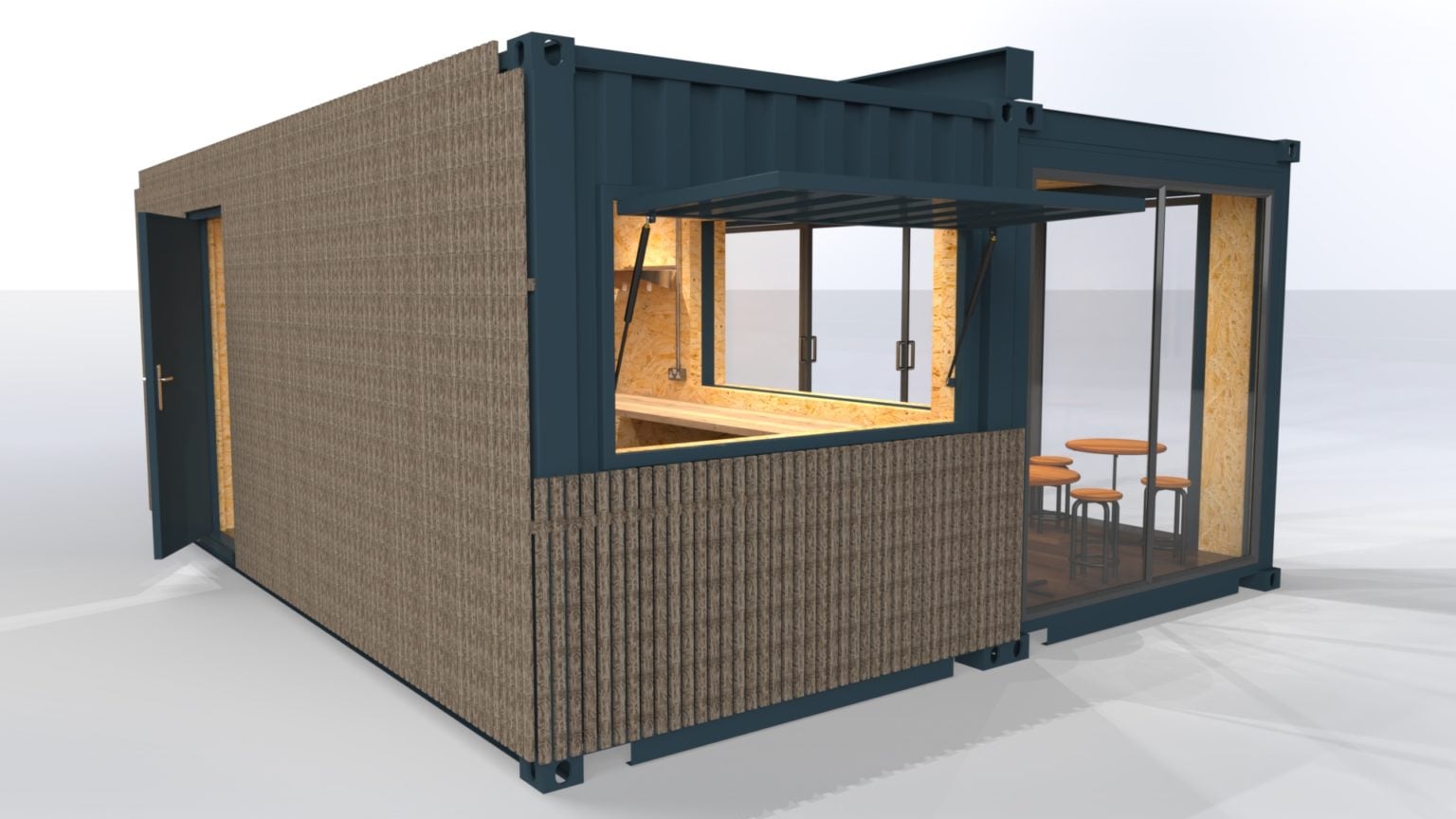Container Shops & Conversions for Food & Drink Kiosks - Portable Space