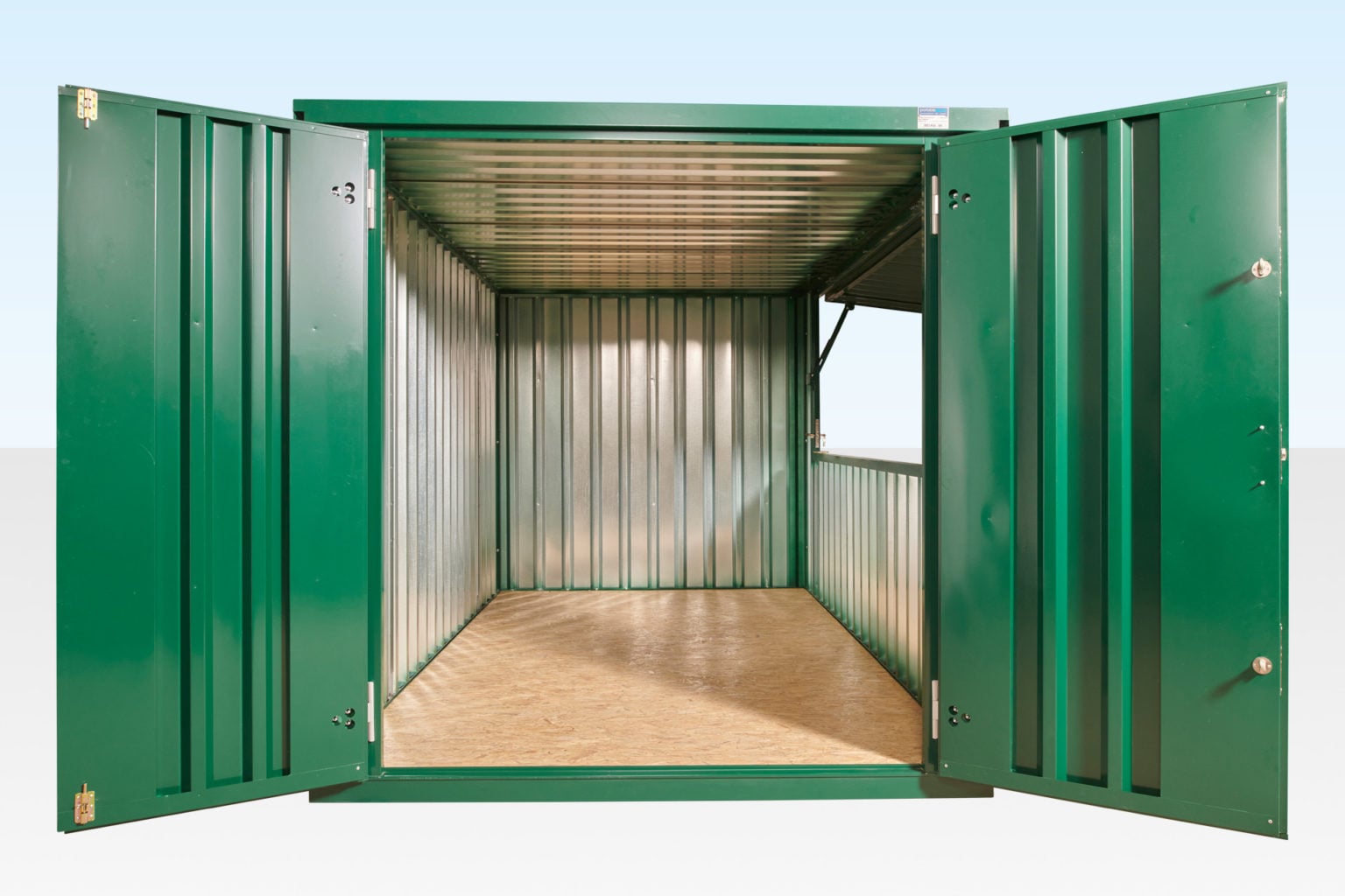3m XL Flat Pack Kiosk - Container with Serving Hatch | Portable Space UK