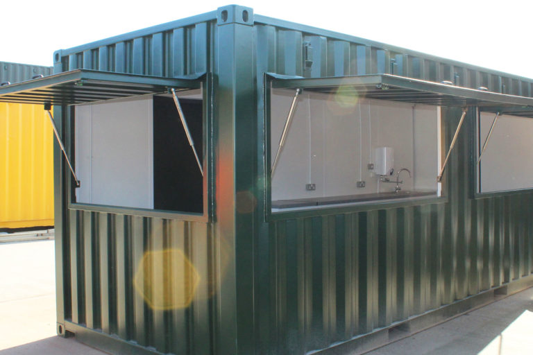 Container Shops & Conversions for Food & Drink Kiosks - Portable Space