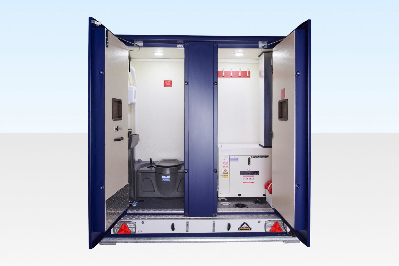 Groundhog 500 welfare unit hire : Towable welfare hire