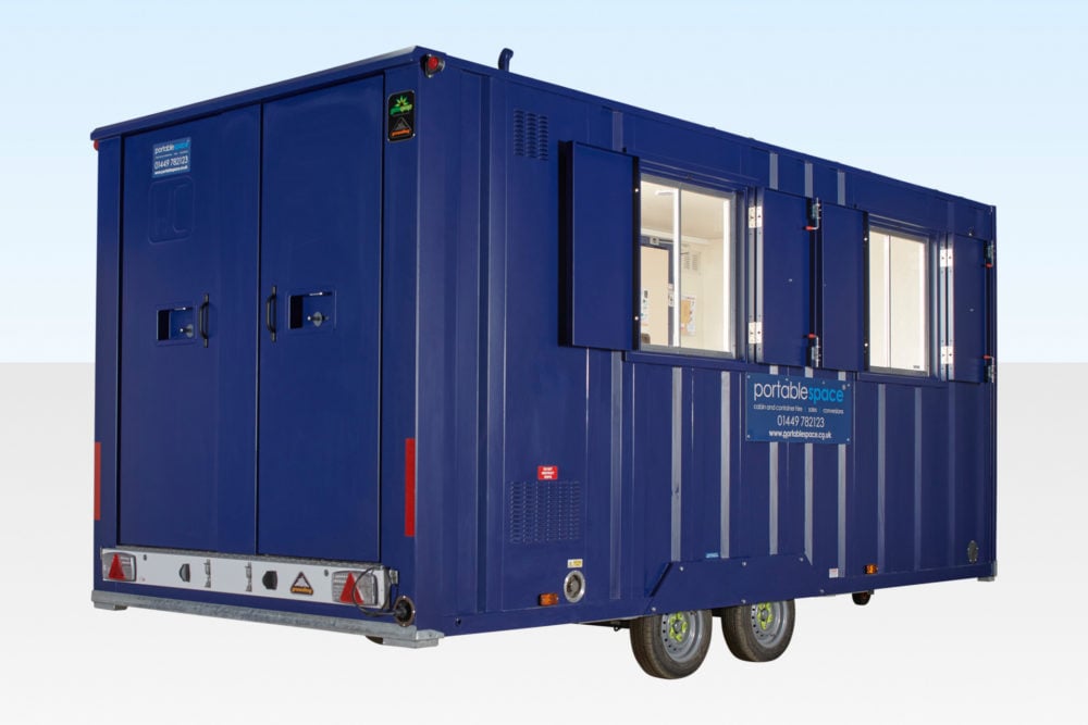 Portable / Welfare Cabin Hire - Towable Welfare Cabins | Portable Space