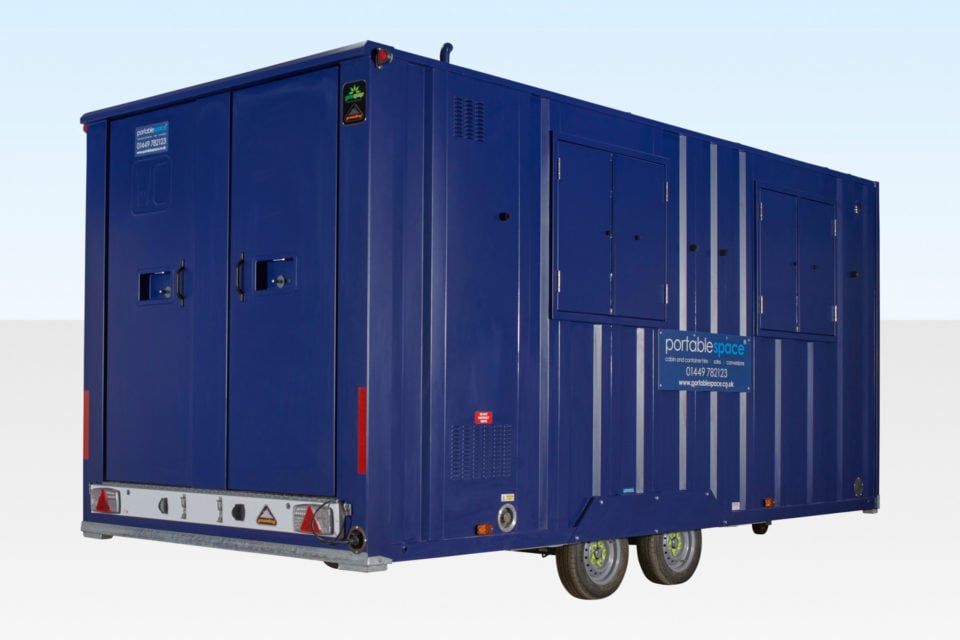 Groundhog 500 welfare unit hire : Towable welfare hire