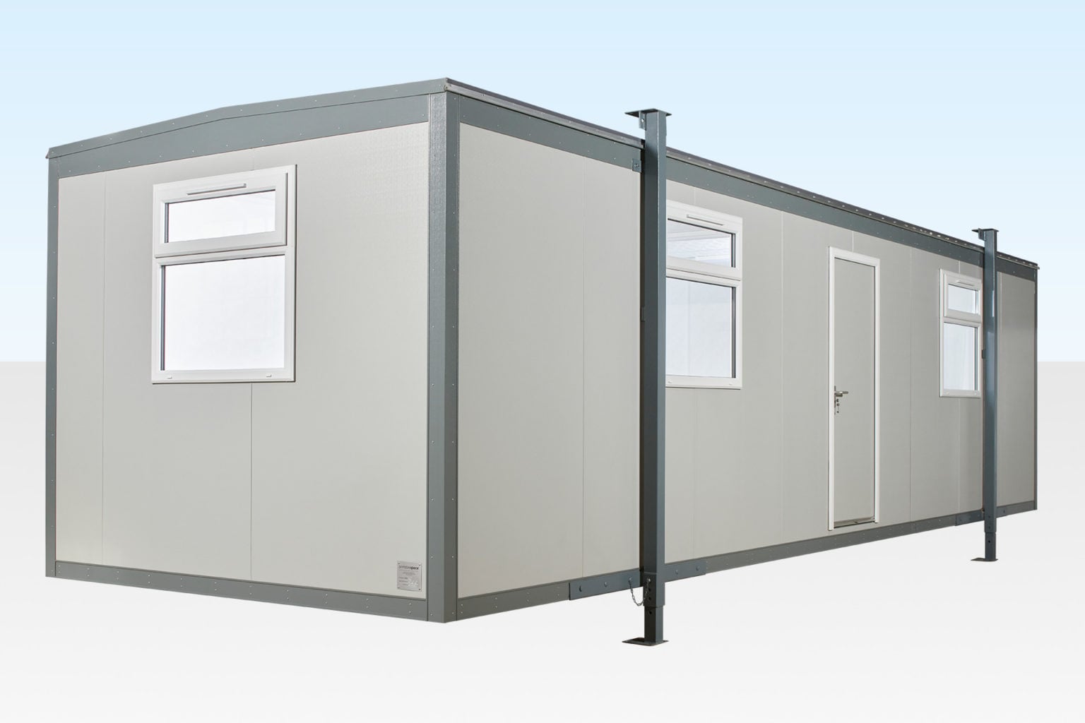 Portable Office Hire: Steel Anti-Vandal Site Offices - Portable Space