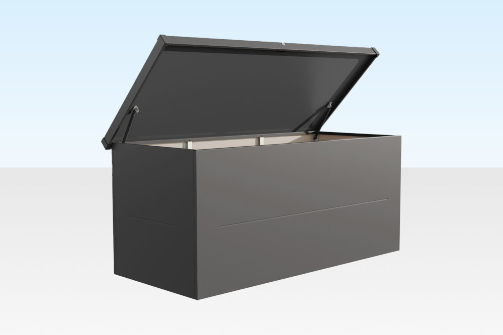 Large Steel Garden Storage Box - Portable Space