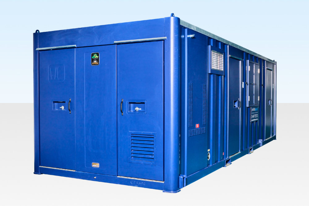 Static welfare unit hire : All in one units