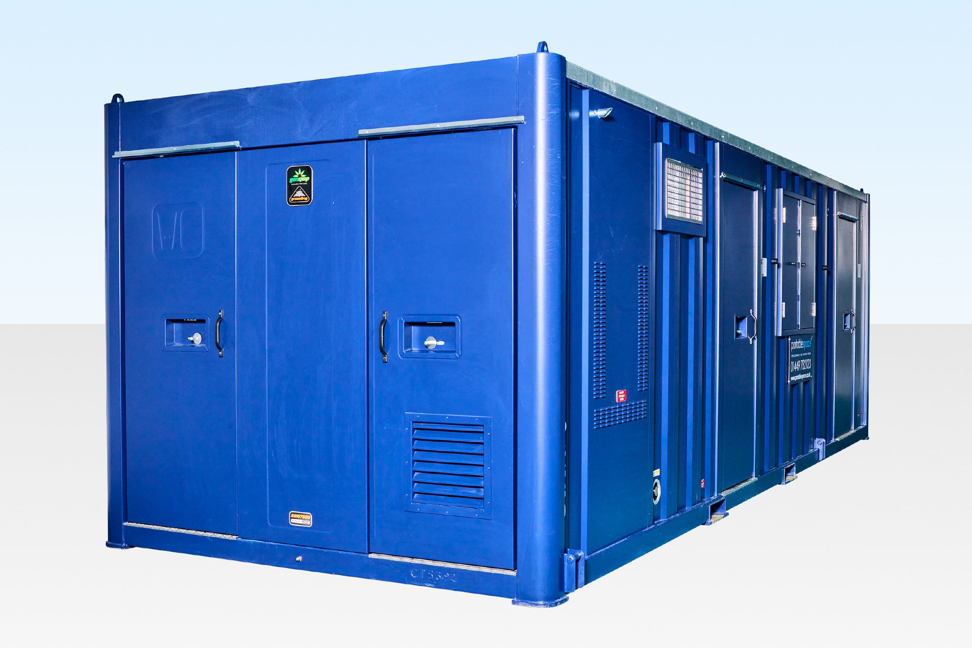 Static welfare unit hire : All in one units