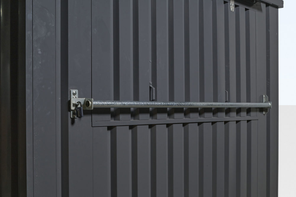 Locking Bar for 4m Flat Pack Kiosk Hatch - Portable Space