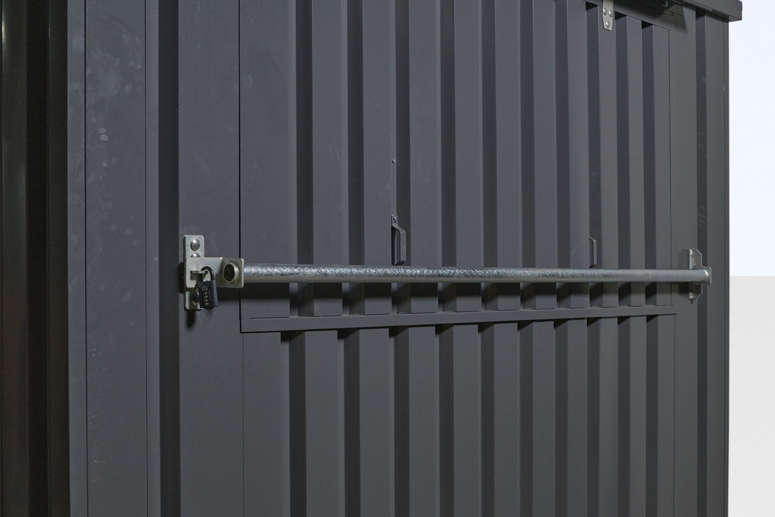 Locking Bar for 4m Flat Pack Kiosk Hatch - Portable Space