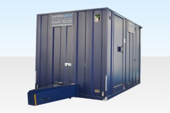 Groundhog 360 welfare unit hire : Towable welfare hire