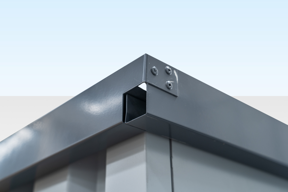 Flat Pack Multi-Compartment Storage Container - Portable Space