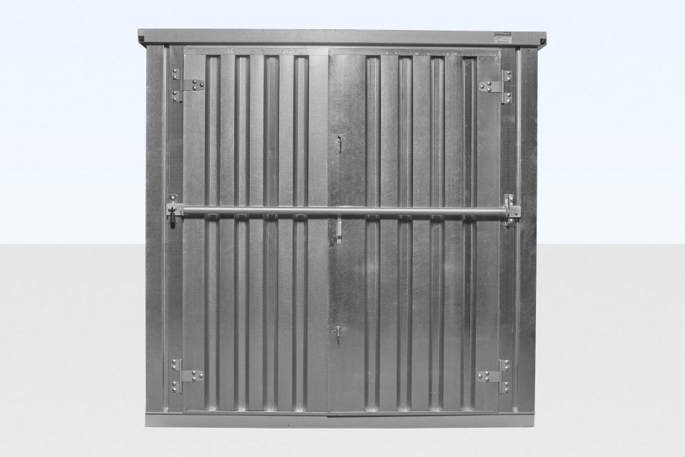 Double Door Locking Bar for Flat Pack Store - Portable Space