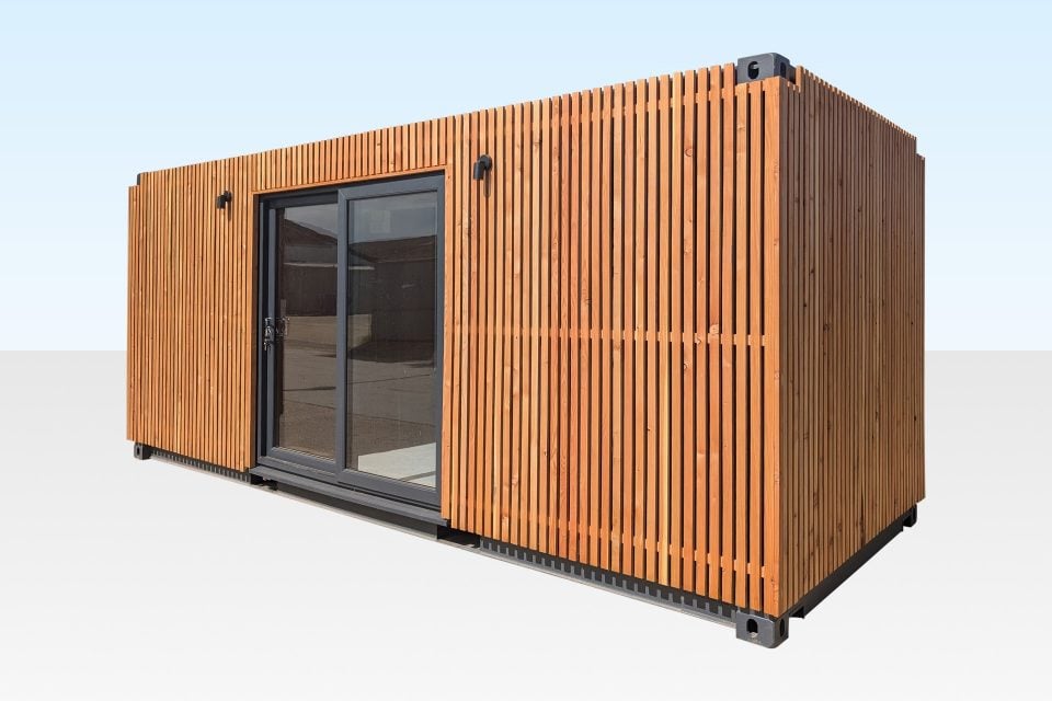 Cladded Container Garden Room For Sale | Portable Space