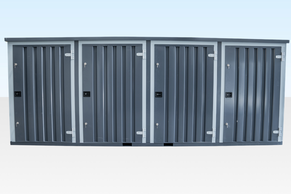 Flat Pack Multi-Compartment Storage Container - Portable Space